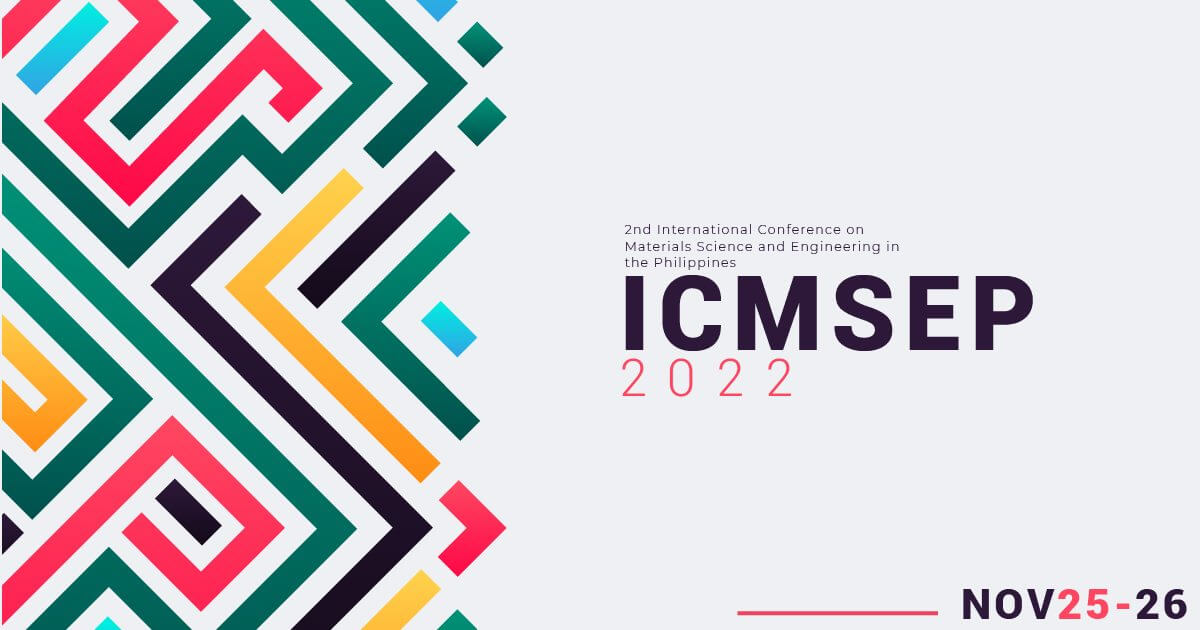 2nd International Conference on Materials Science and Engineering in ... 2nd International Conference on Materials Science and Engineering in ...